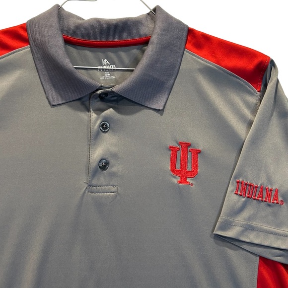 Knights Apparel | Shirts | Iu Indiana University Polo Shirt Short ...